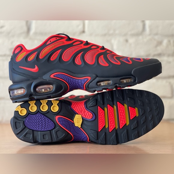 Nike | Shoes | Nike Air Max Plus Drift All Day Bright Crimson Red Black ...
